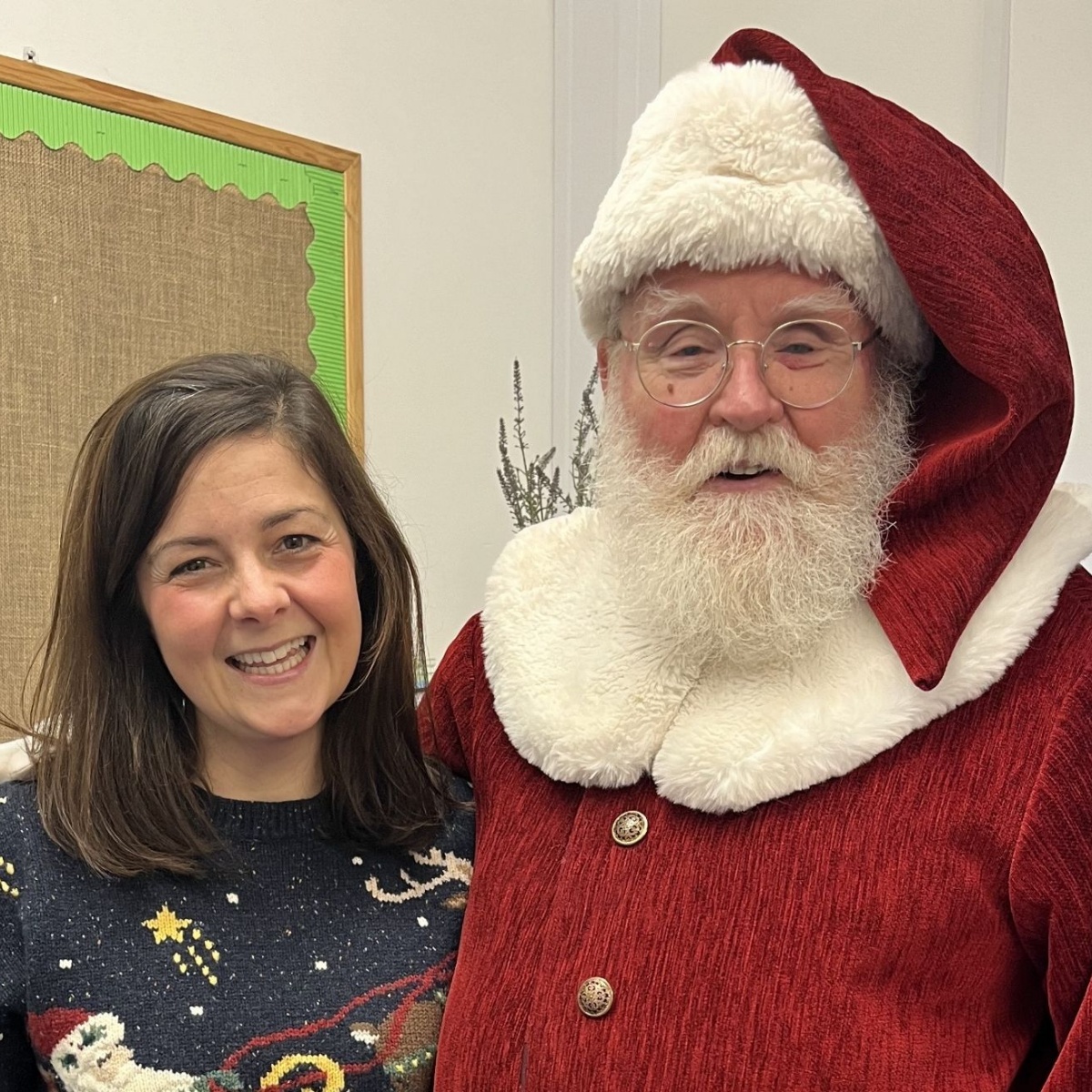 Trinity COFE Primary School - Santa comes to school